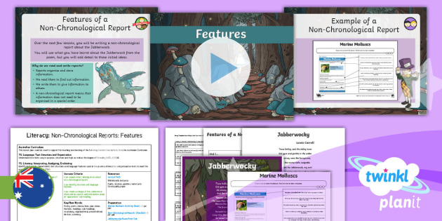 PlanIt English Year 5 Animals: Jabberwocky Non-Chronological Reports (2)