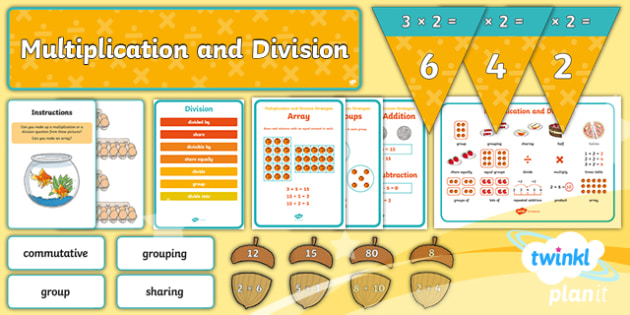 Multiplication and Division Display Pack - Year 2 Maths