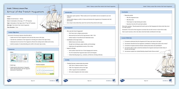 New France History Grade 7