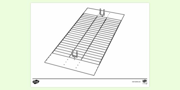 FREE! - NFL Pitch Colouring | Colouring Sheet (teacher made)