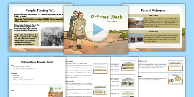 Refugee Week Assembly Pack (teacher made)
