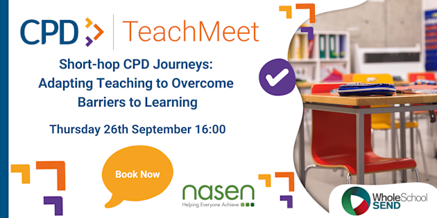 Short-hop CPD Journeys: Adapting Teaching to Overcome Barriers to Learning