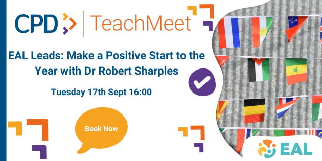 EAL Leads: Make a Positive Start to the Year with Dr Robert Sharples Twinkl