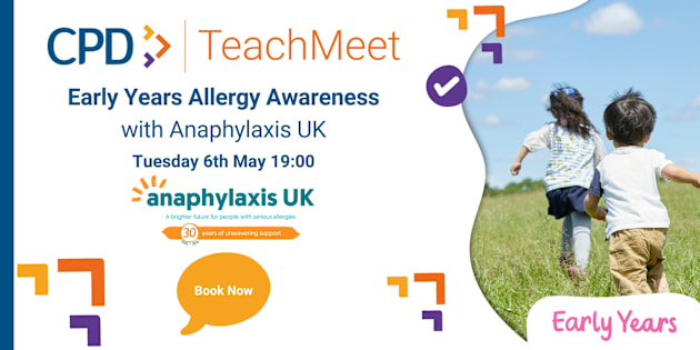 Early Years Allergy Awareness with Anaphylaxis UK Twinkl Teach Meets