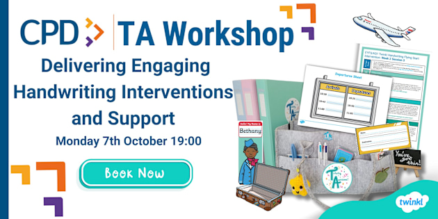TA Workshop: Delivering Engaging Handwriting Interventions and Support ...