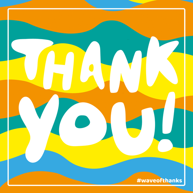 Wave Of Thanks - Twinkl