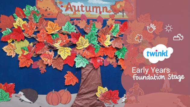 Early Years Autumn Mud Kitchen Ideas - Twinkl
