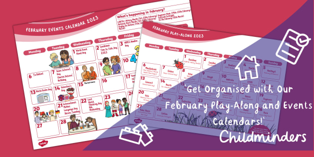 Get Organised with Our March Play-Along and Events Calendar!