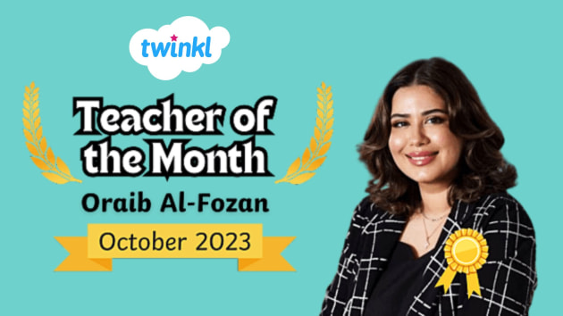December Teacher of the Month - Ms. Zeina Ali - Twinkl