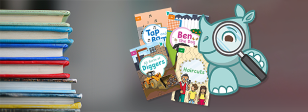 Rhino Readers - Phonics-led reading scheme collection of books