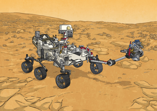 Perseverance Collects Rock Samples - Twinkl NewsRoom