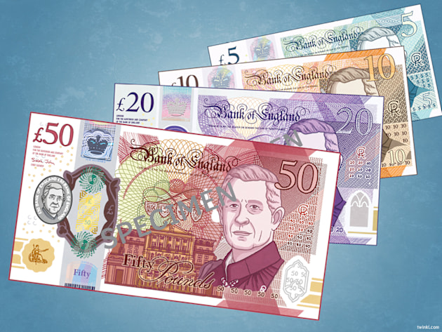 New Banknotes Featuring King Charles III Enter Circulation - Twinkl ...