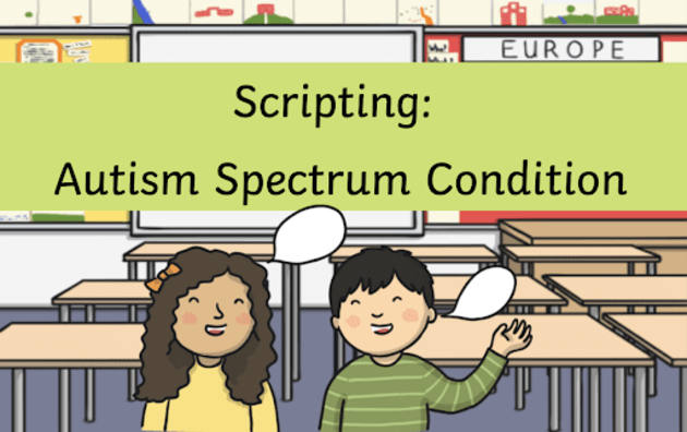 What Is Scripting Autism Twinkl