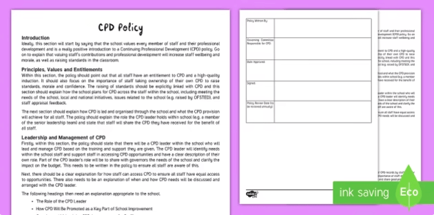 What Is CPD In Education Teacher CPD Examples Twinkl Teaching Wiki