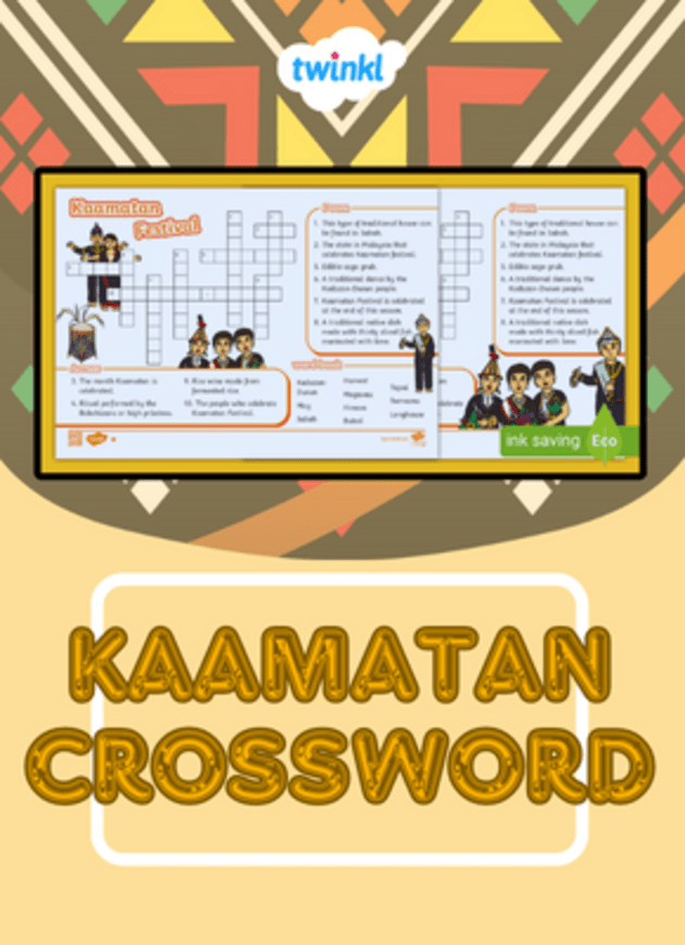 Kaamatan Festival - Pesta Kaamatan - Twinkl