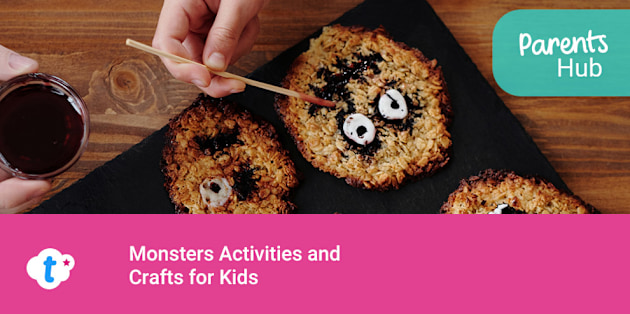 Monsters - Themes and Topics - GIANT Activity Mat - Parents