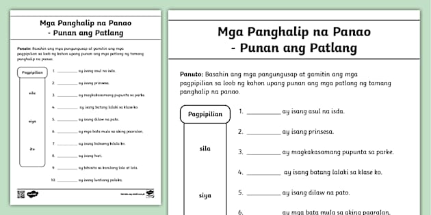 Ano ang Panghalip | Kahulugan , Uri, at mga Halimbawa