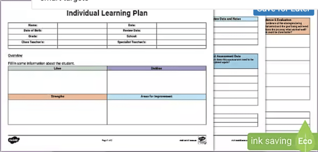 Individual Education Plans | Twinkl Ireland - Twinkl