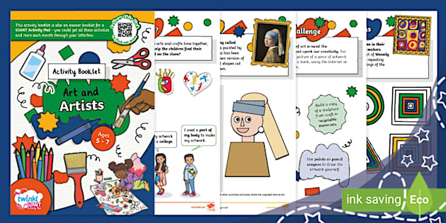 Art and Artists Themes and Topics - - GIANT Activity Mat