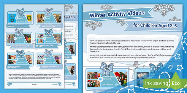 Winter Themes and Topics - Parents - Twinkl