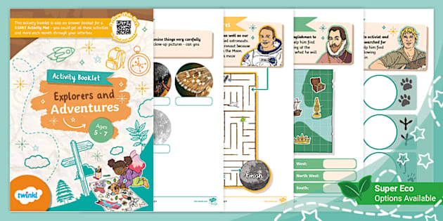 Explorers and Adventures Themes and Topics - Twinkl