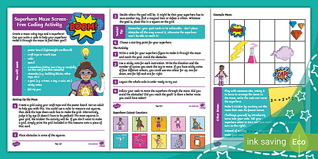 Superheroes Themes and Topics - - GIANT Activity Mat