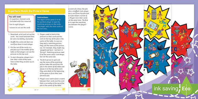 Superheroes Themes and Topics - - GIANT Activity Mat