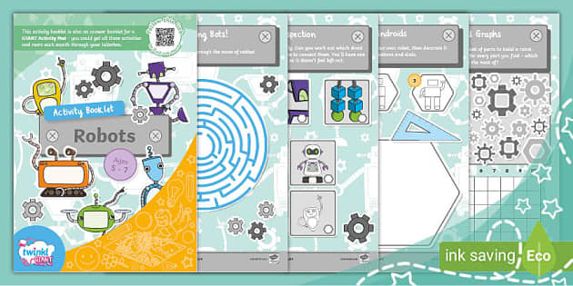Robots | Themes and Topics | GIANT Activity Mats | Parents