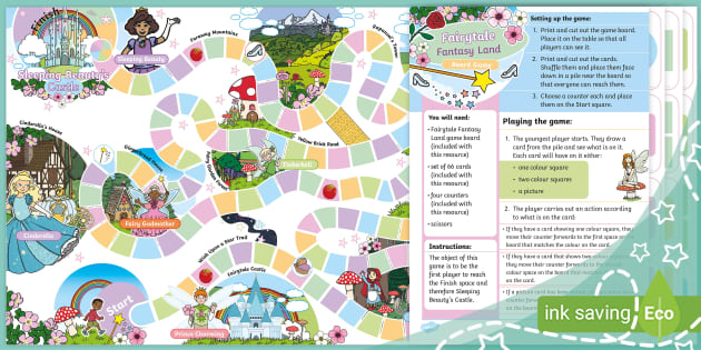 Fairy Tales - Themes and Topics - GIANT Activity Mat