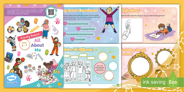 All About Me | Themes & Topics | GIANT Activity Mat | Parents