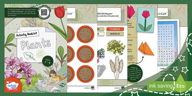 Plants Themes and Topics - - GIANT Activity Mat - Twinkl