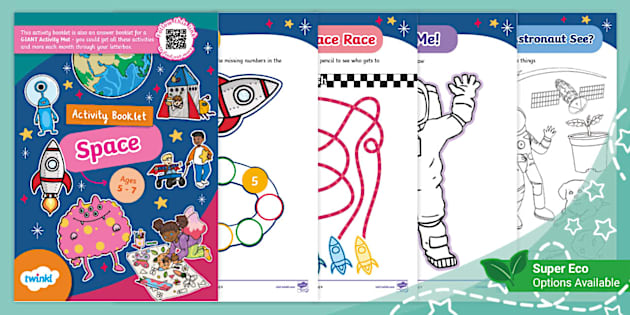 Space Themes and Topics - - GIANT Activity Mat - Twinkl