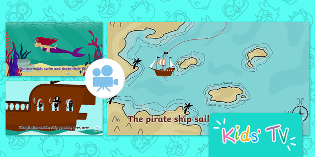 Pirates Themes and Topics - - GIANT Activity Mat - Twinkl