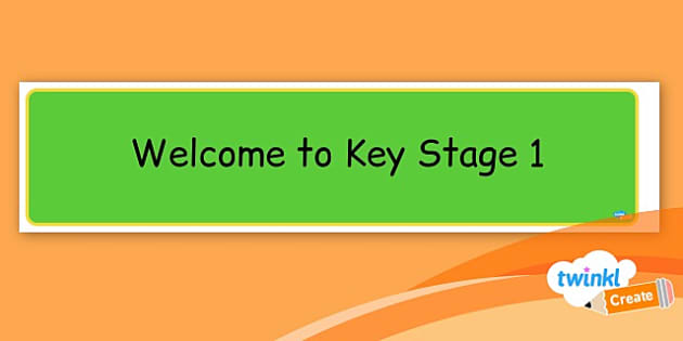 Key stage 1 banner - Twinkl