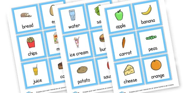Food Flashcards (teacher made) - Twinkl