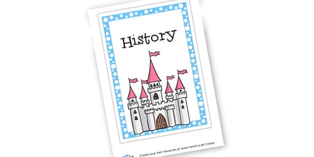 Printable History Book Cover - Teaching Resources - Twinkl