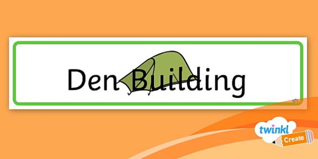 den building banner - Twinkl