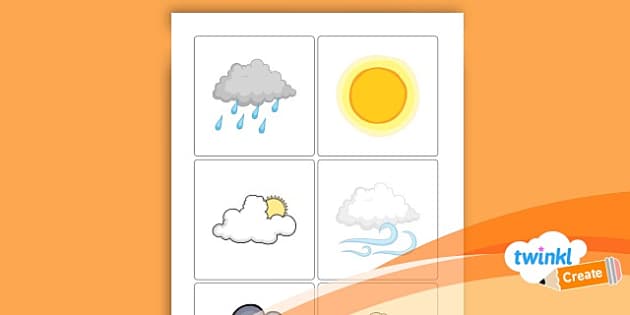 Weather Symbols - Twinkl