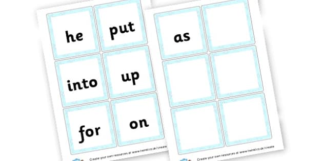 HFW (teacher made) - Twinkl