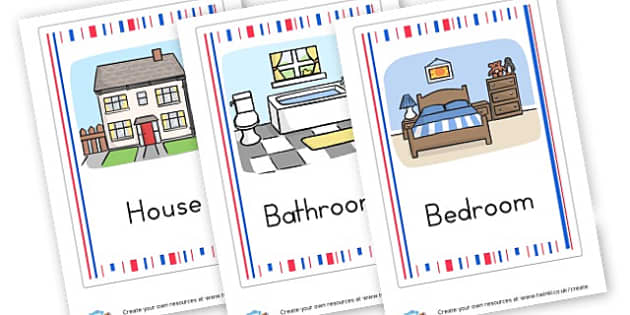 Parts Of The House Flashcards Teacher Made parts-of-the-house-flashcards-teacher-made
