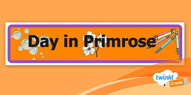 A Day in Primrose - Twinkl