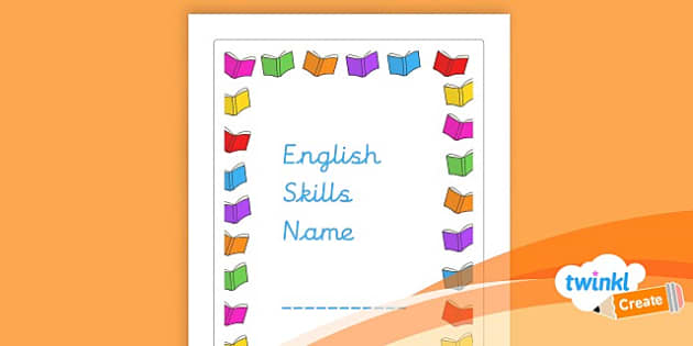 English book cover - Twinkl