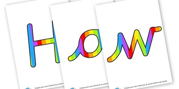 How are we feeling - Display Lettering (teacher made)