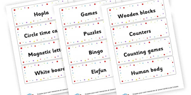 Maths Area Labels (teacher made) - Twinkl