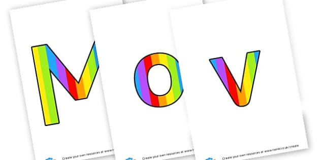 Transition (Moving On Up!) - Display Lettering - Twinkl