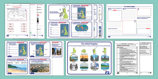 KS1 United Kingdom Assessment Pack (Teacher-Made) - Twinkl