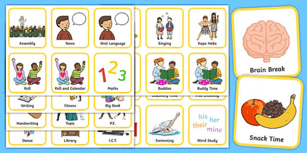 New Zealand Visual Timetable (Hecho por educadores) - Twinkl