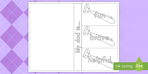 Father's Day Flap Book Activity (teacher made)