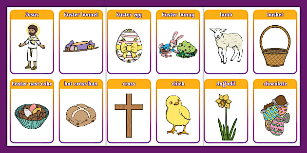Easter Pairs Matching Game (Teacher-Made) - Twinkl