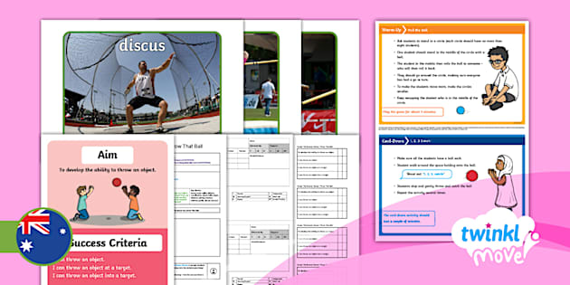 Foundation PE The Summer Games Lesson 2: Throw That Ball